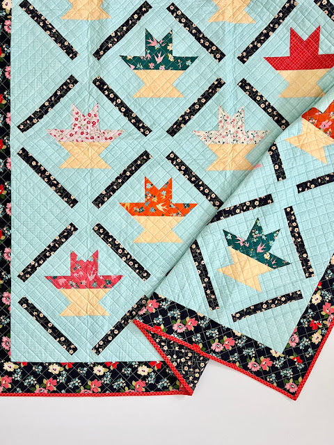 Treasured Threads Fabric Tour With Gigis Thimble Poppie Cotton