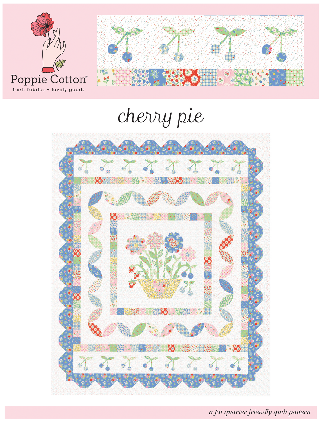 Bluebells & Buttercups Patterns – Poppie Cotton