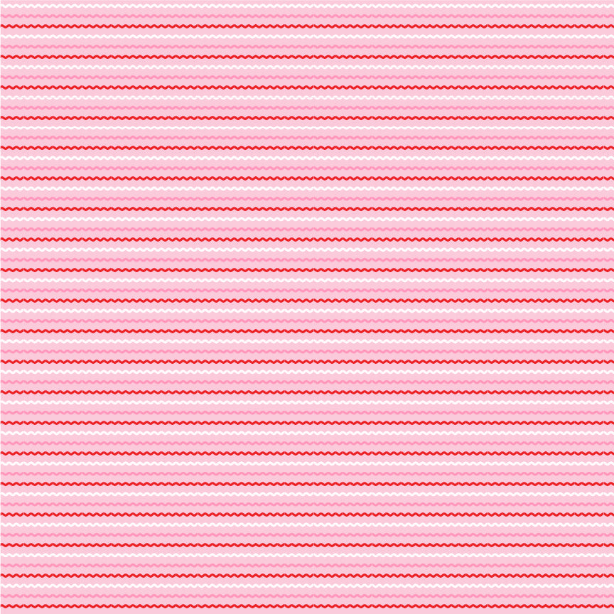 RIC RAC PINK - Smitten Chicken – Poppie Cotton