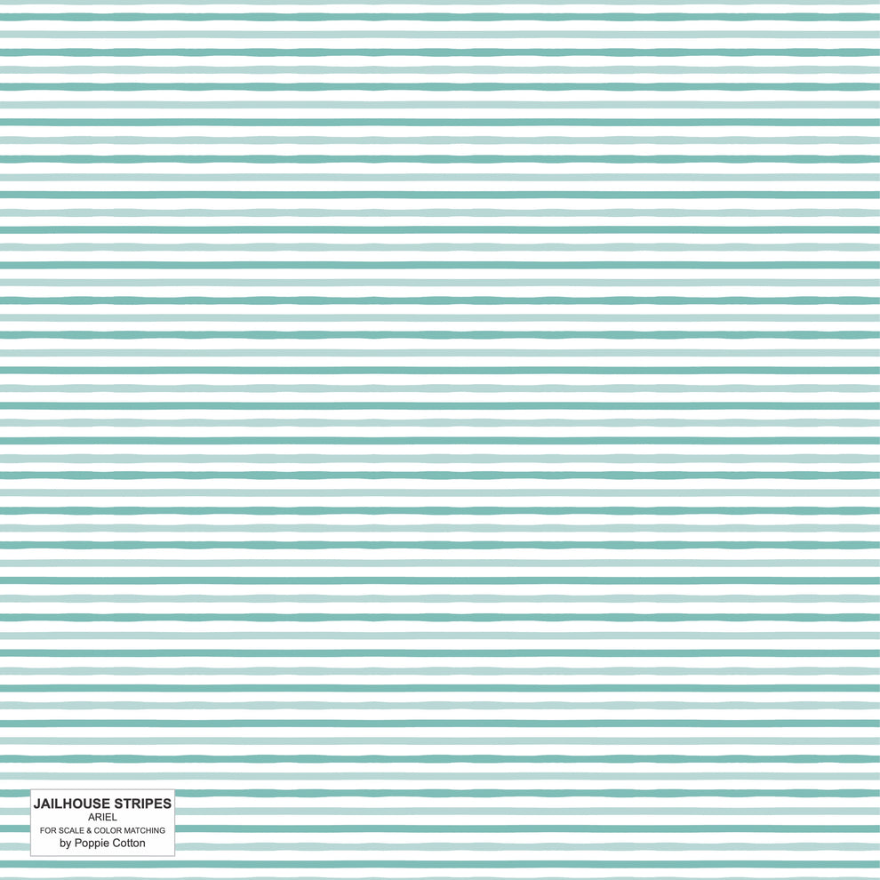 Jailhouse Stripes – Poppie Cotton