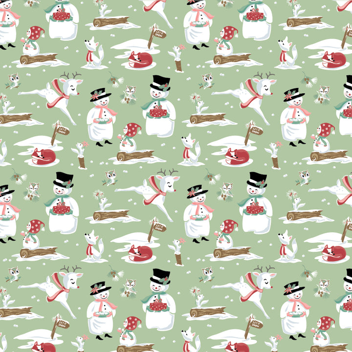 Frost and Flurry Fabric – Poppie Cotton